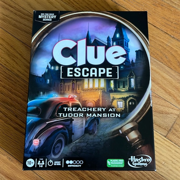 Hasbro | Games | Clue Escape Treachery At Tudor Mansion Game | Poshmark